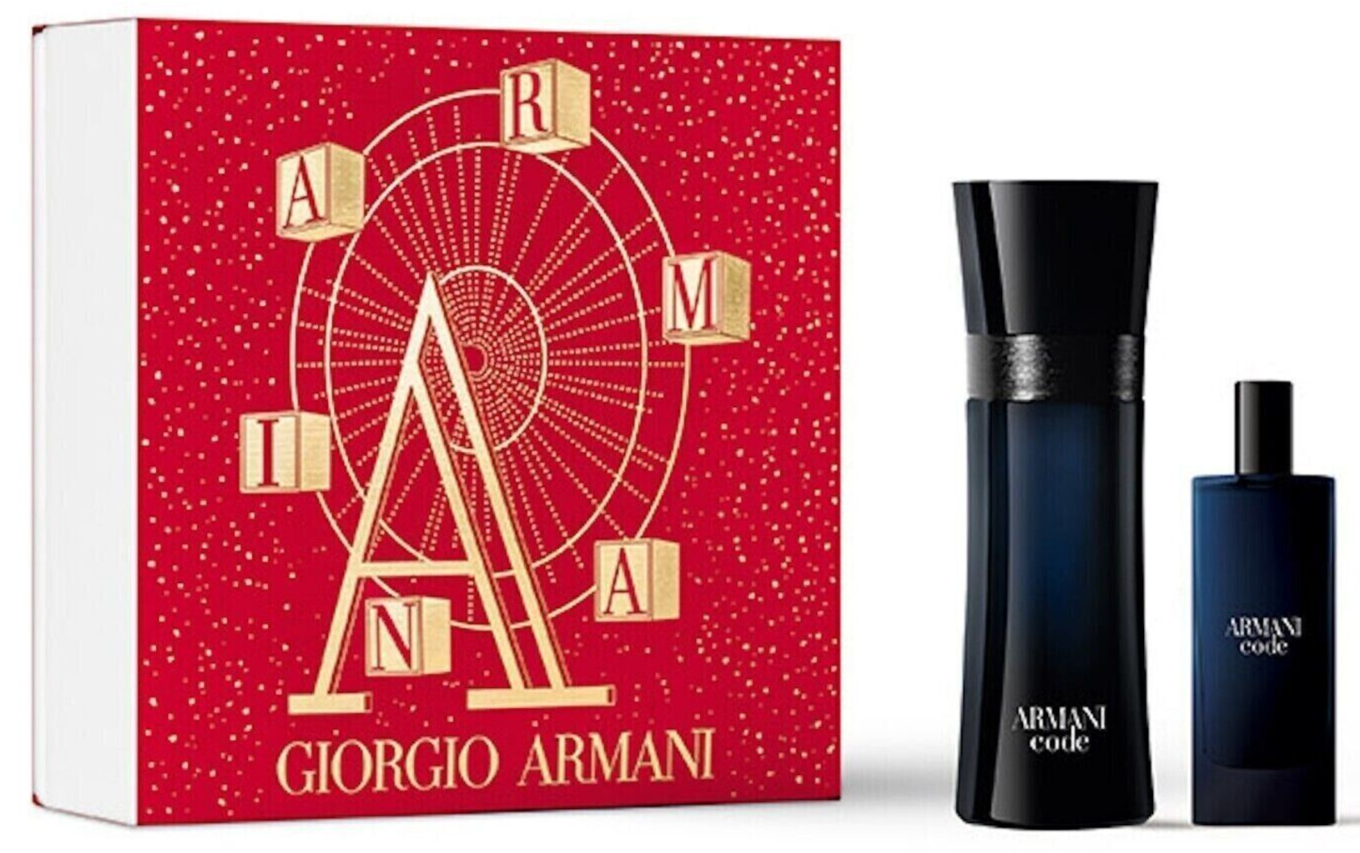 Giorgio Armani Code Gift Set 50ml EDT 15ml EDT Perfumez Direct